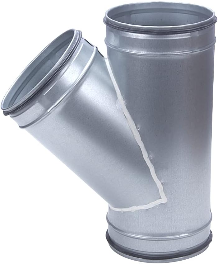 Amazon.com: A-KARCK Duct Splitter for Dryer Vent Hose 6 inch, 45° y ...