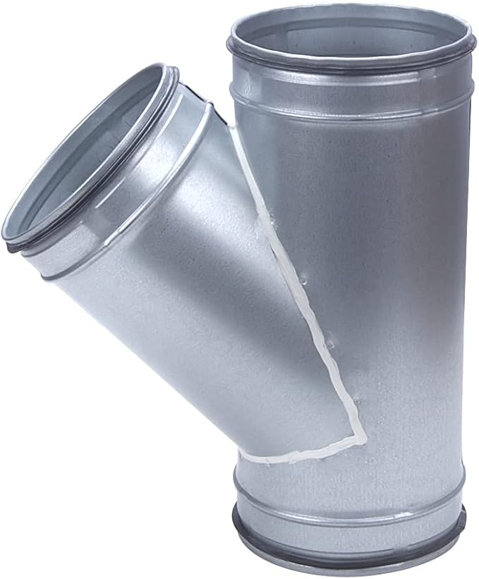 Amazon.com: A-KARCK Duct Splitter for Dryer Vent Hose 6 inch, 45° y ...