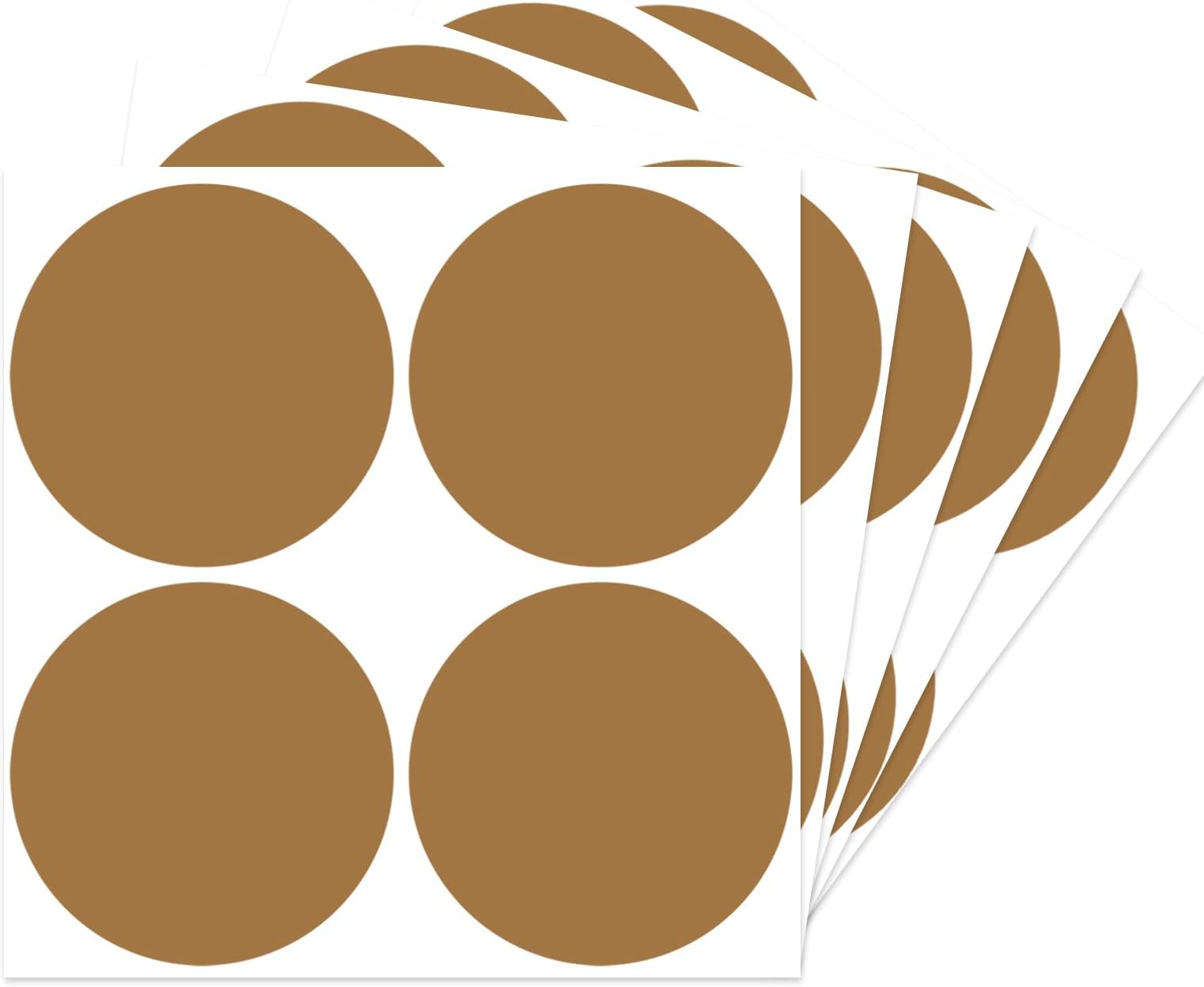 Amazon.com: STARLIBOO Dot Stickers, 3 inch Removable Circle Stickers ...