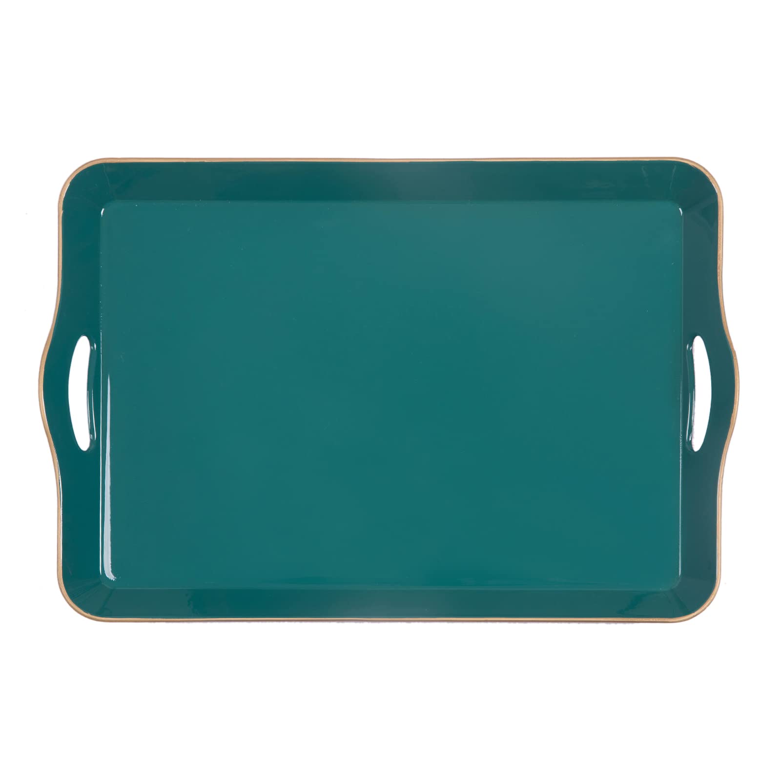 Decorative Melamine Trays Serving Trays : Creative Tops Navy Marble