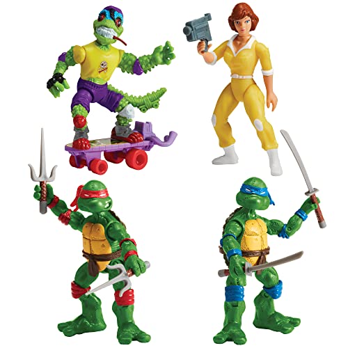 Playmates Toys Teenage Mutant Ninja Turtles: Classic Adventure Heroes ...
