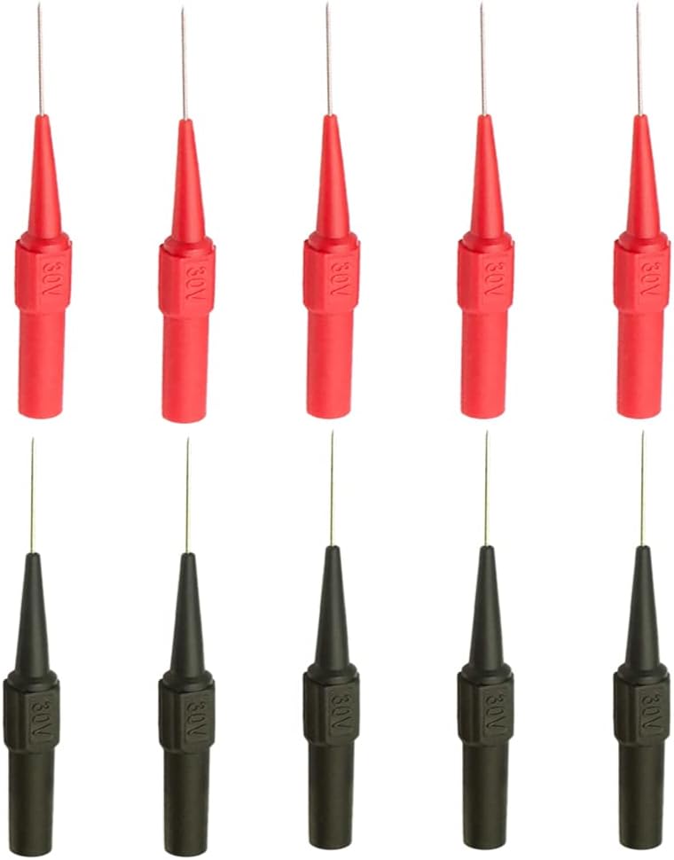Csirnto Prüfspitzen Set 10 Stücke Messspitzen Testsonde Multimeter ...