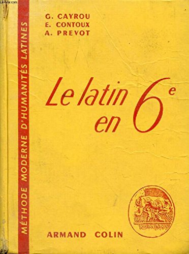 Amazon.fr - LE LATIN EN 6e - Livres