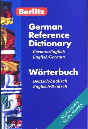 German/English Reference Dictionary: Amazon.co.uk: Berlitz Guides ...