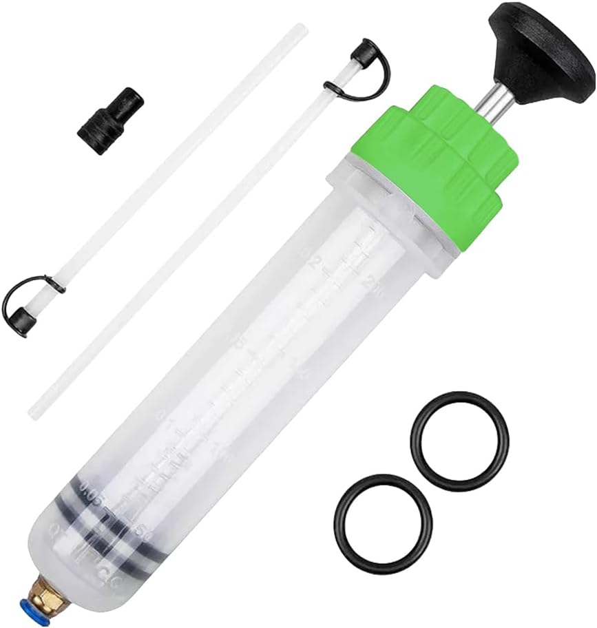 Car Fluid Extractor Pump, Vehicle Oil Change Syringe Evacuator with ...