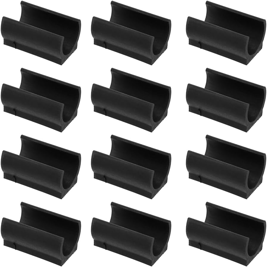 U Shaped Floor Glides: 25Pcs 25mm Plastic Chair Foot U Shaped Floor ...