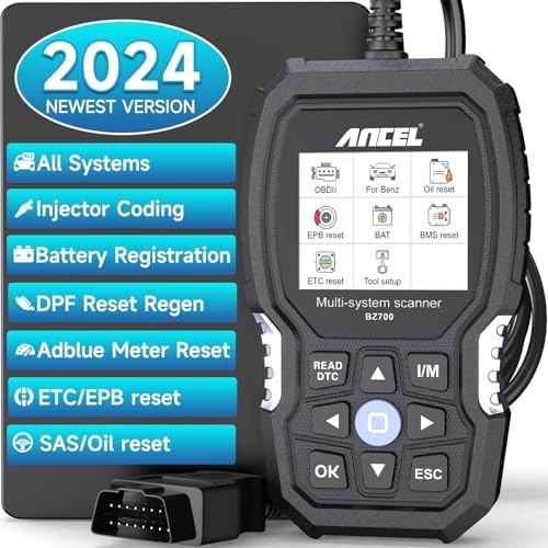 ANCEL BZ700 OBD2 Scanner fit for Mercedes Benz/Sprinter/Smart Vehicles ...