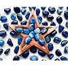 Amazon.com: Blue River Rocks, Garden Rocks, Outdoor Decorative Stones ...