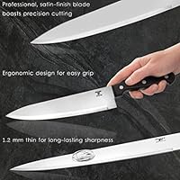 Amazon.com: Stainless Steel Serrated Knife Set | Kitchen knives Set ...