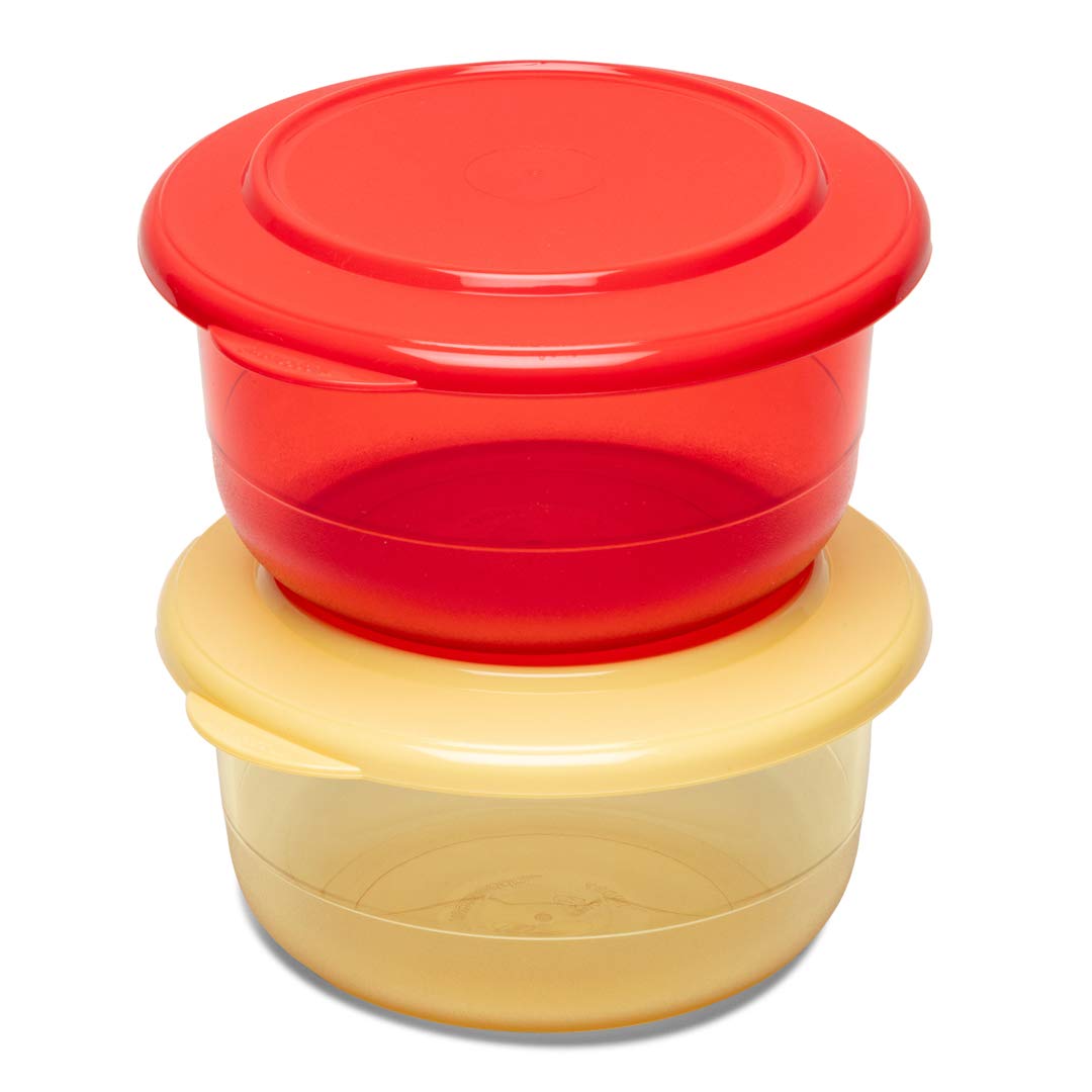 Buy Tupperware Preludio Polycarbonate Transparent Solid Serving and ...