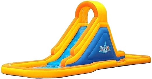 Amazon.com: Blast Zone Spray N Splash 2 - Inflatable Water Park with ...