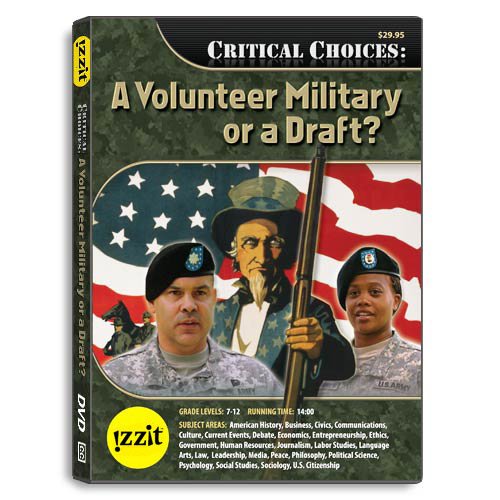 Amazon.com: Critical Choices: A Volunteer Military or a Draft? : Movies ...
