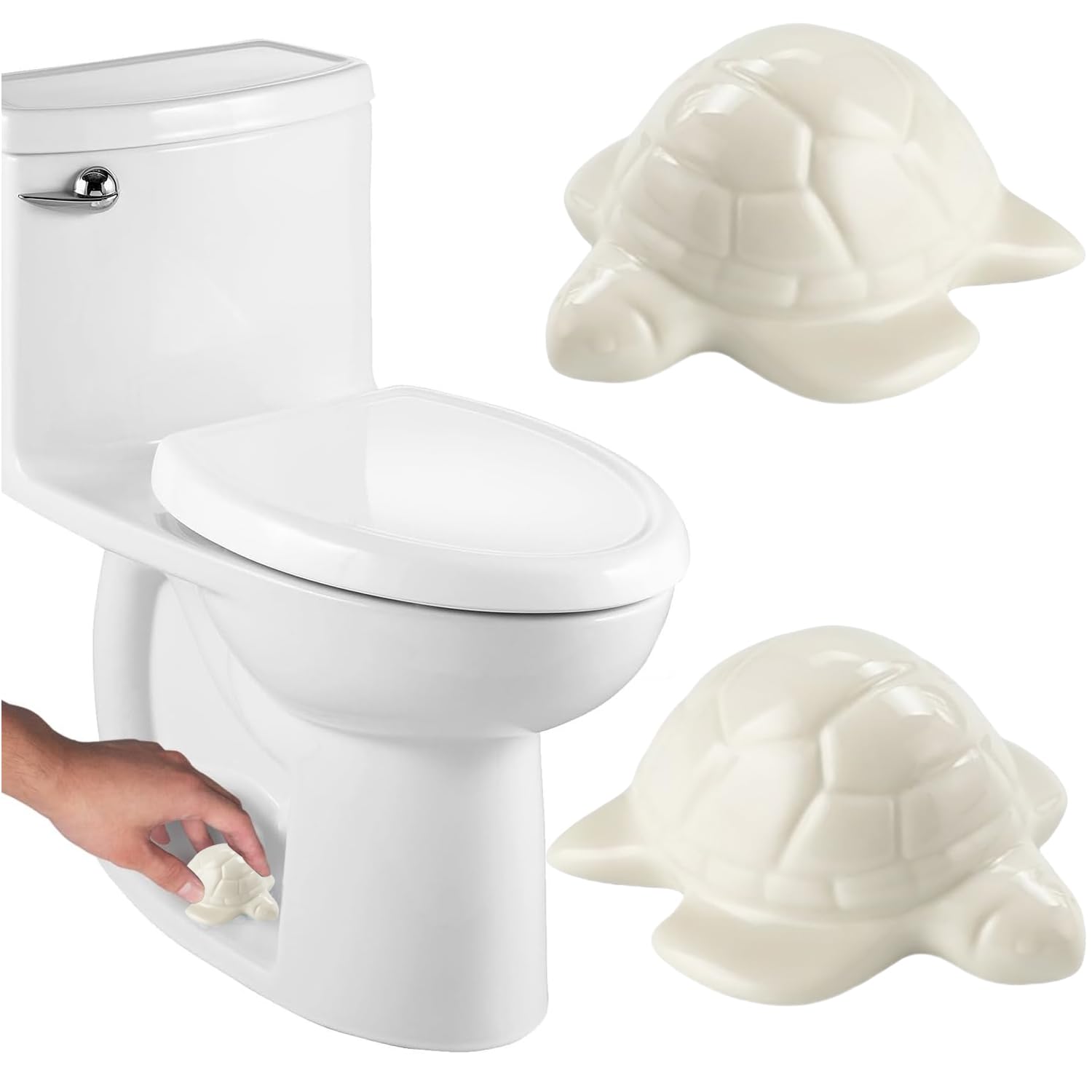 Cute Turtle Toilet Bolt Caps Ceramic Sea Turtle Toilet Bolt Covers ...