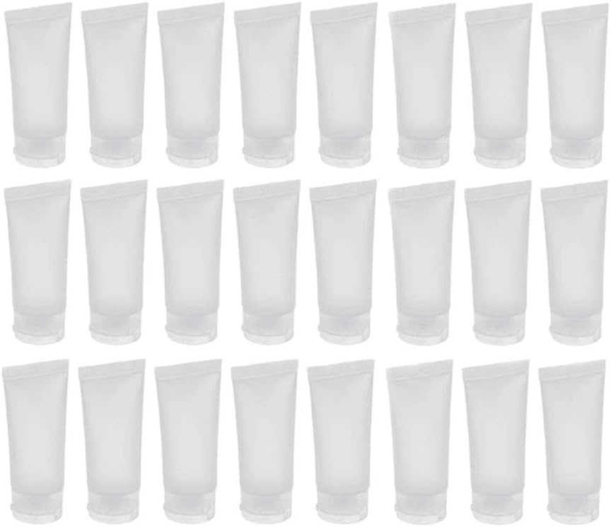 Amazon.com: 24PCS 30ml/1oz Empty Portable Refillable Clear Plastic ...