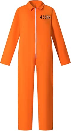 IWALUE - Traje de cosplay criminal para adultos y hombres, disfraz de ...