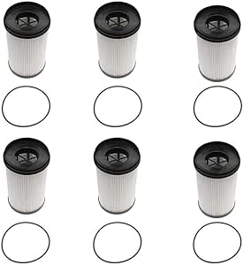 Amazon.com: 6 Pack R61709 Fuel Filter Water Separator Element ...