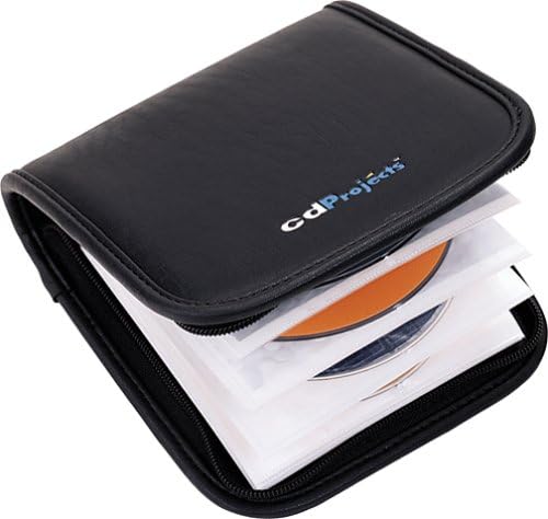 Amazon.com: cdProjects CC24 CD CarryCase (24-CD Capacity) : CD Case ...