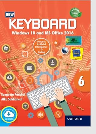 KEYBOARD 6 WITH AI & CODING: SANGEETA PANCHAL & ALKA SABHARWAL ...