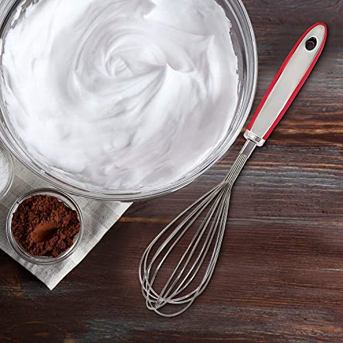Snapklik.com : Stainless Steel Whisk, 12 Inch Whisks For Cooking ...