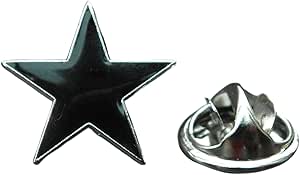 Amazon.com : Black Star Five-Pointed Pentagram Anarchy Anarchism Symbol ...