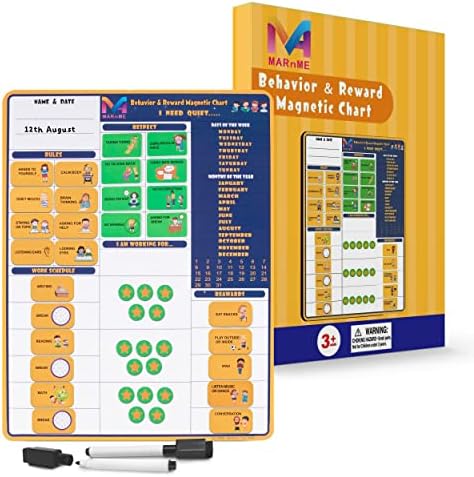 Amazon.com : Behavior Reward Chart, ADHD Tool, Good Behavior Chart for ...