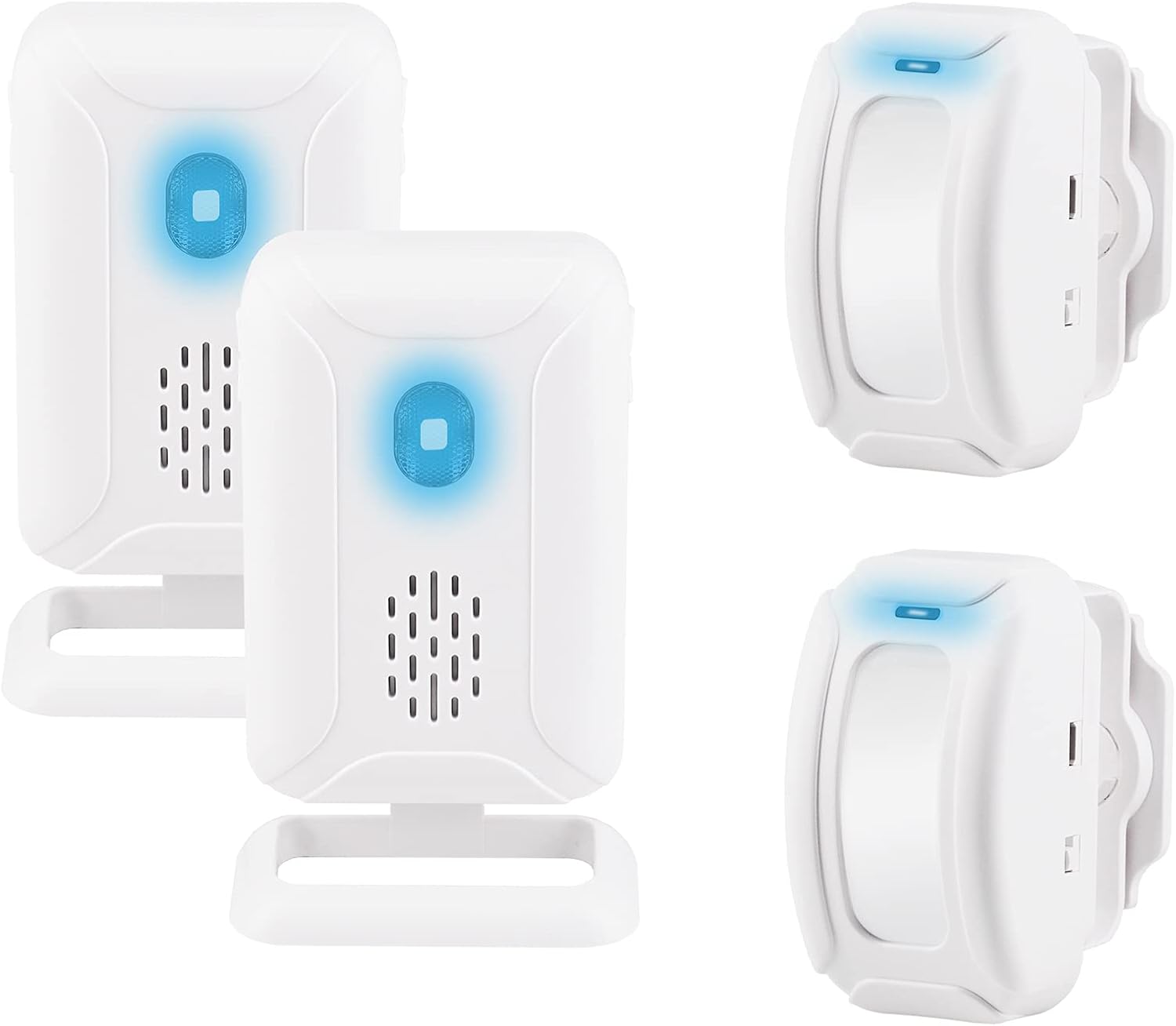 KCMYTONER Wireless Motion Sensor Detector Security Alarm Chime, Motion ...