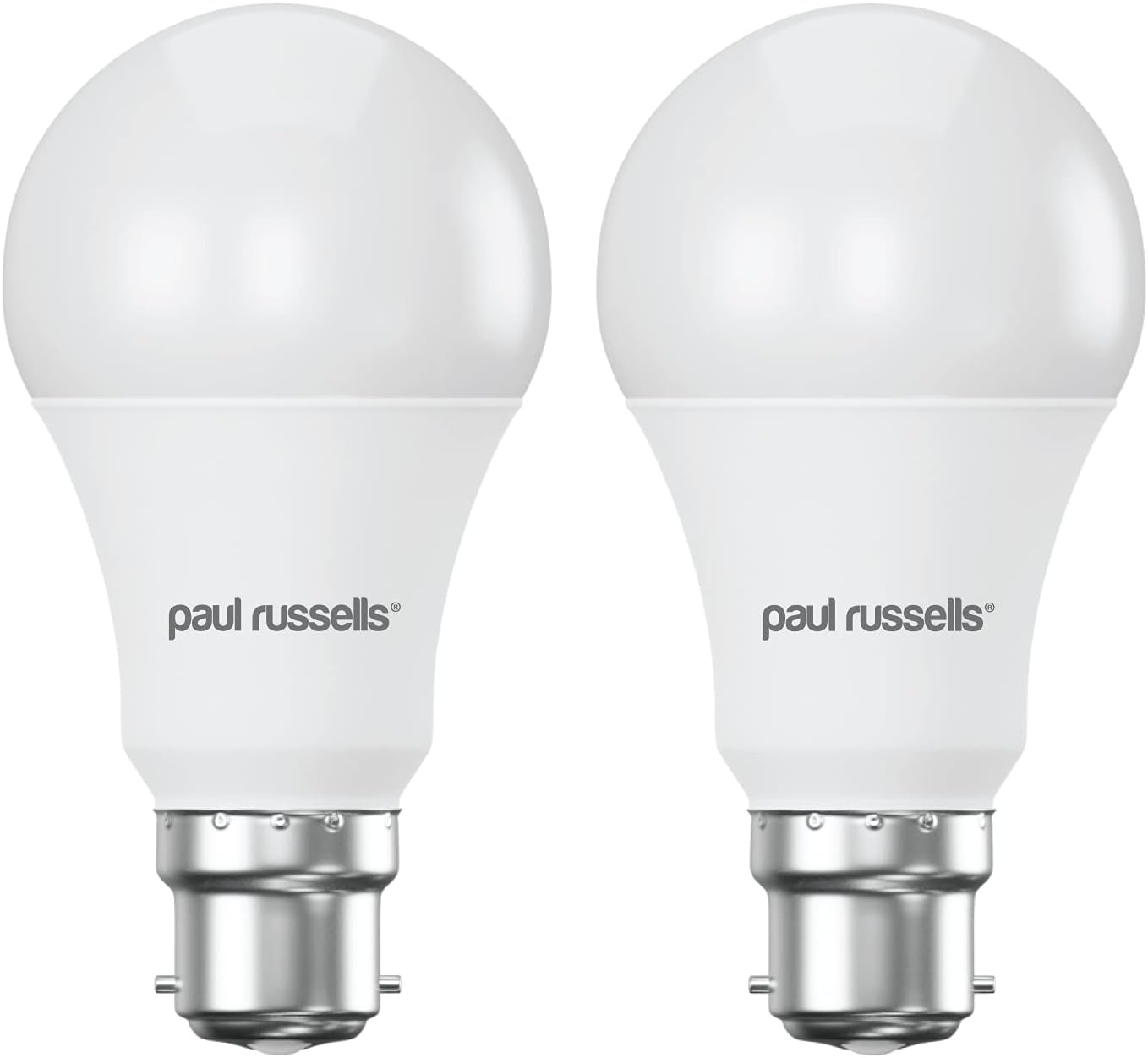 Philips B22 Bayonet LED Light Bulb, 6 W - Warm White Frosted : Amazon ...