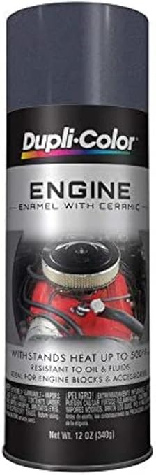 Dupli-Color Engine Enamel With Ceramic Cast Coat Iron 12 Oz. Aerosol ...