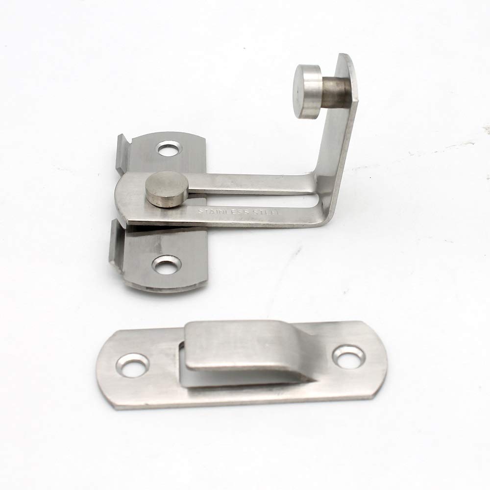 Buy Sliding barn Door Lock 90 Degrees Bolt cam Lock, Moving Right Angle ...