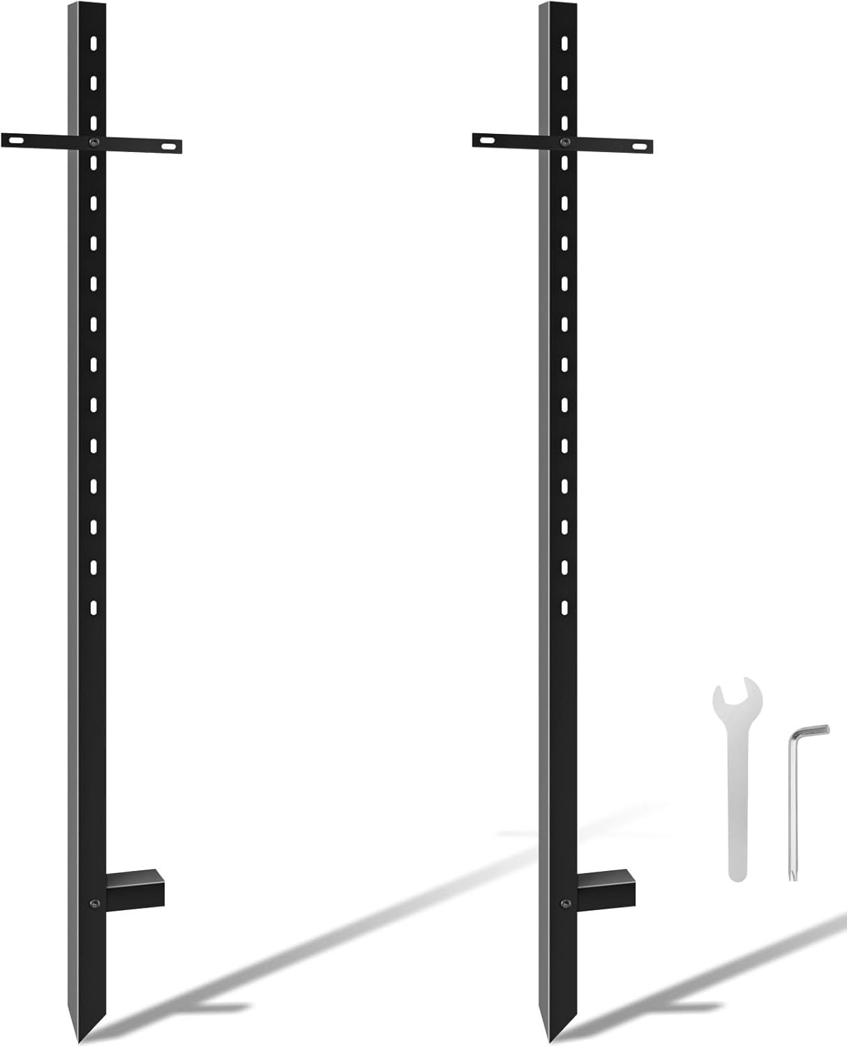 Amazon.com : Meyoppm 2 Pcs 46 Inches Yard Signs T-Bar Sign Stakes ...