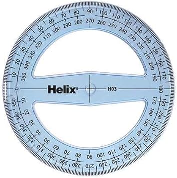 Bulk Price - HELIX 10cm / 360 degree Protractor H03 - PACK OF 10 ...