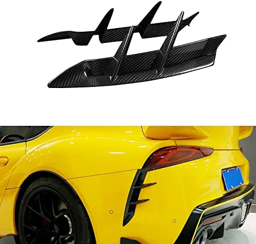 Amazon.com: JSWAN Carbon Fiber Rear Bumper Diffuser Spoiler for Supra ...
