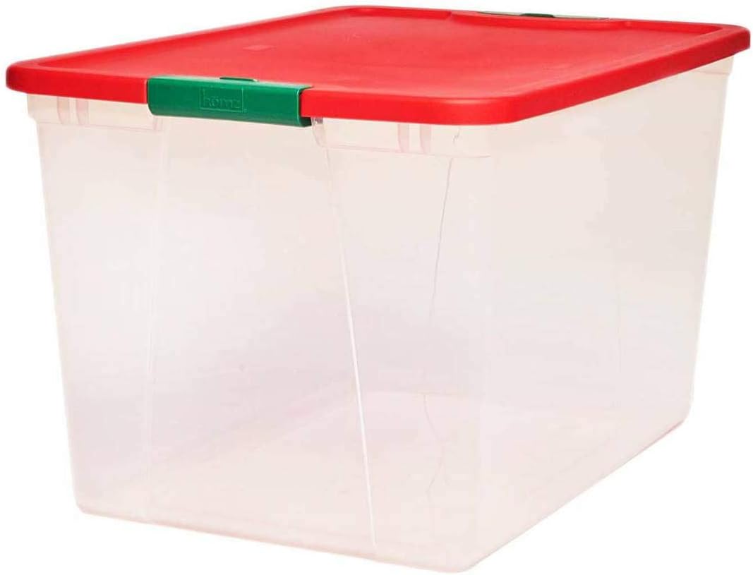 Amazon.com - DayGo 27 Gallon Snap Lid Plastic Storage Bin Container ...