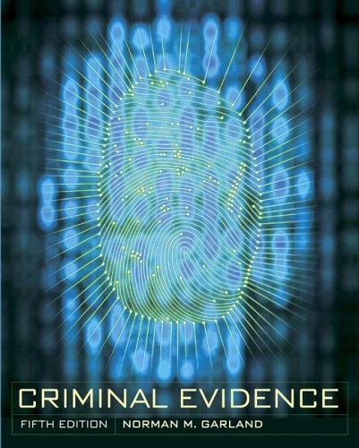 Amazon.com: Criminal Evidence: 9780072993301: Garland,Norman: Books
