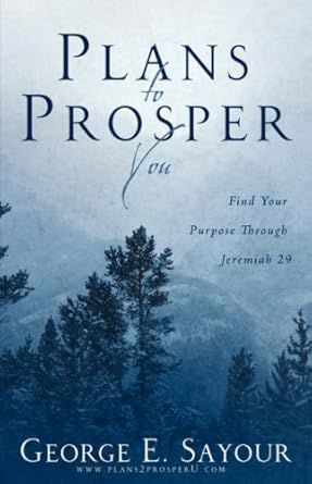Plans To Prosper You: Find Your Purpose Through Jeremiah 29: George E ...