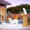 Amazon.com: DROFELY Outdoor Lighted-up Shepherd & Sheep Nativity ...