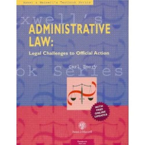 Administrative Law (Textbook Series): 9780421620001: Amazon.com: Books