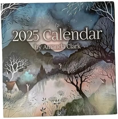 Amazon.com: Daily Weekly Monthly Planner 2025 Calendar Fairy Forest ...