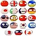 Amazon.com: HOMKT 19PCS Countryballs，Country Ball Plushies Polandball ...