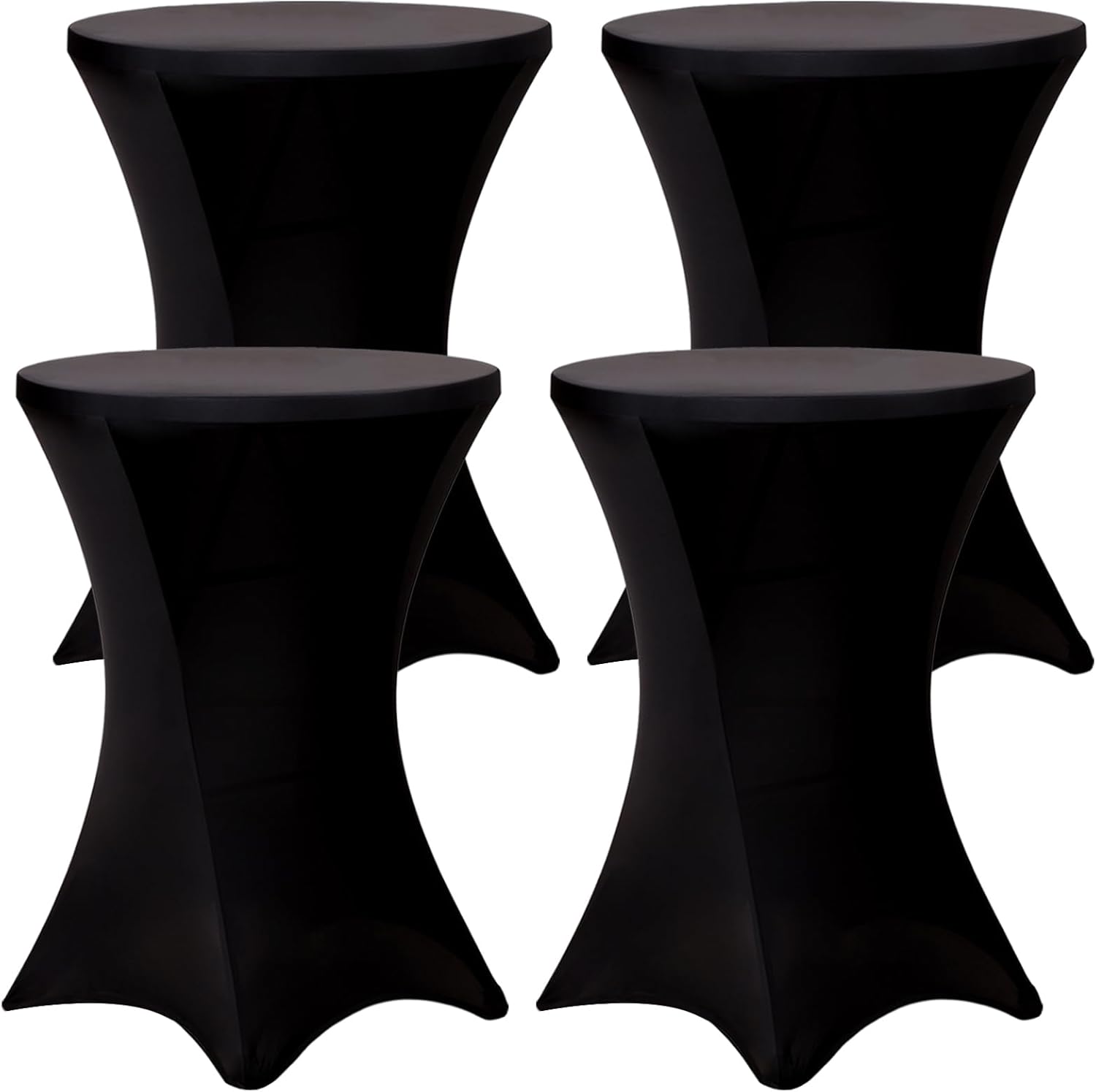 Amazon.com: Fixwal 4 Pack Spandex Cocktail Table Covers, 32x43 Inch ...