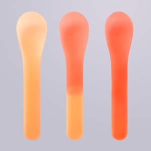 Amazon.com: 40 Color-Changing Spoons-Dessert Pudding Spoons-Birthday ...