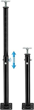 Amazon.com: Yaocom Adjustable Jack Post Steel Floor Jack Floor Support ...
