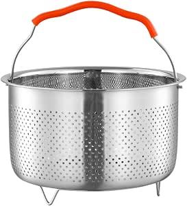 Amazon.com: Steamer Basket for Stainless Steel Steaming Rack Fruit ...
