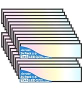 AIKVSXER 6 Pack 1x4 LED Flat Panel Light Surface Mount LED Ceiling ...