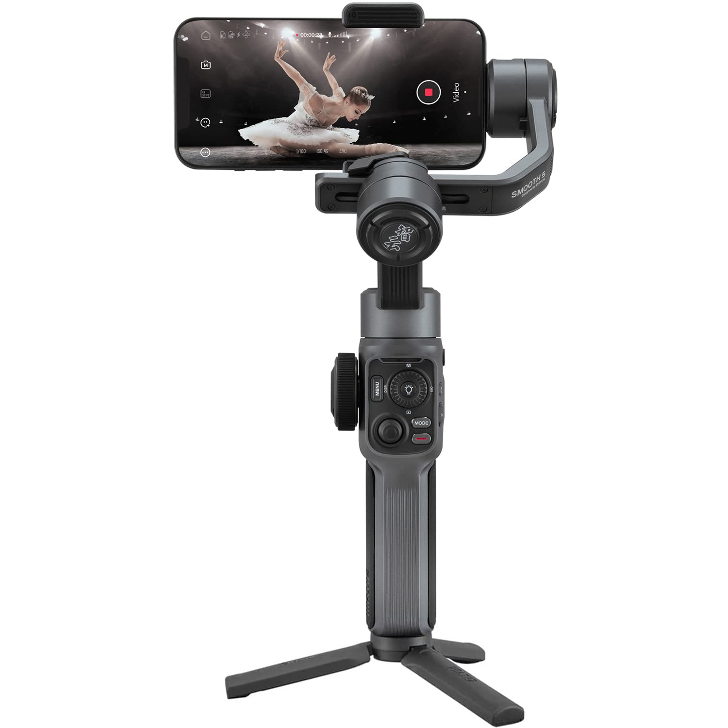 ZHIYUN Smooth 5 Professional Gimbal Stabilizer for iPhone 13 Pro Max ...