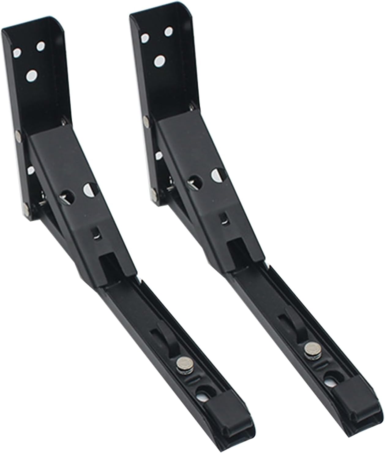 Amazon.com: 2pcs Folding Shelf Brackets Heavy Duty,Collapsible Table ...