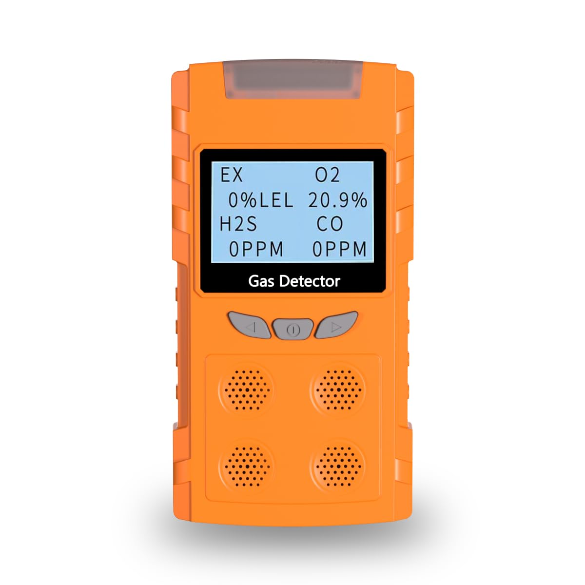 YUANKJ Multi Gas Detector, 4 Gas Monitor, CO, O2, H2S, EX Meter with ...