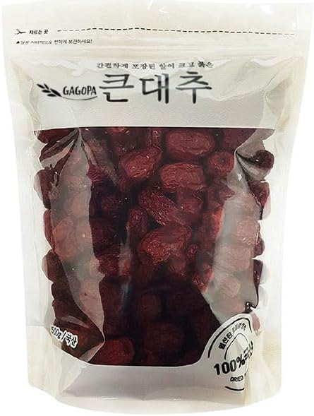 Amazon.com : GAGOPA Dried Jujube Fruit – 100% Korean Red Dates ...