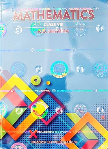 CBSE Mathematics for Class - 8th - RD Sharma - 2023/24 Edn. - Price History