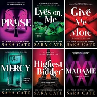 Salacious Players Club Series 6 Books Collection Set By Sara Cate ...